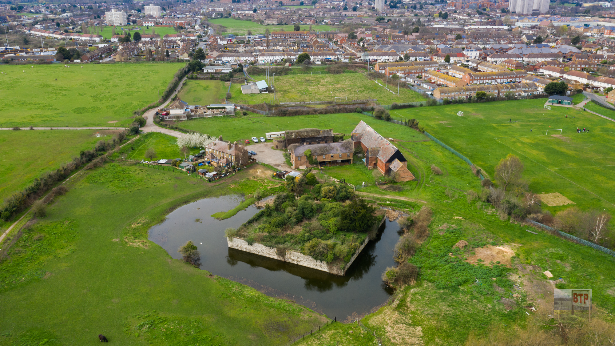 Howbury Moated Site - Beyond the Point