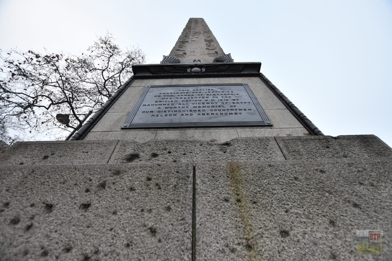 Cleopatra's Needle & WW1 Damage - Beyond the Point