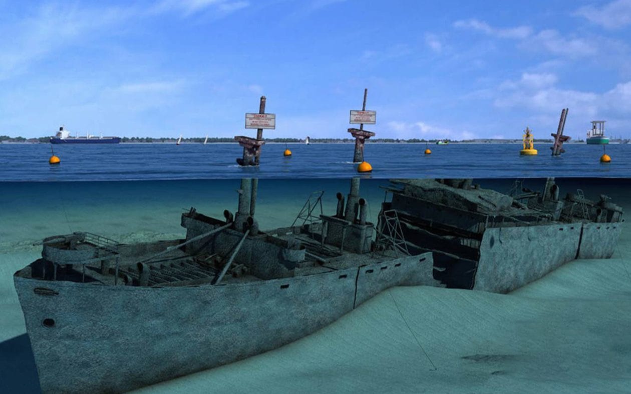SS Richard Montgomery Wreck - Beyond the Point